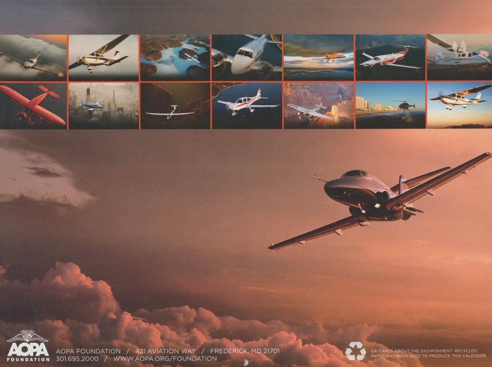 General Aviation 2010-2011 Calendar (AOPA Foundation General Aviation ...