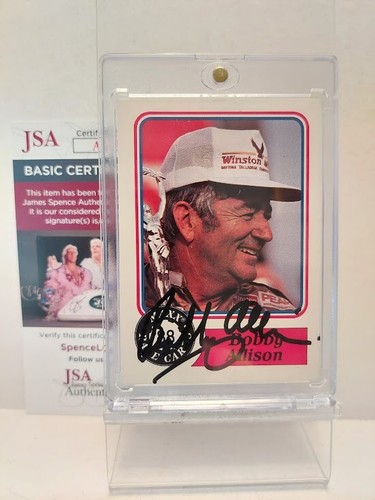 Bobby Allison AUTOGRAPHED 1988 MAXX CARD #30 NASCAR JSA COA #AU18620 | eBay