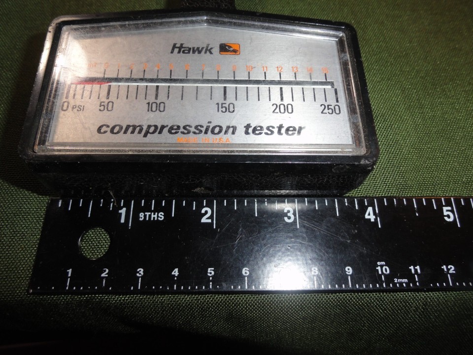 TESTED WORKING HAWK COMPRESSION TESTER | eBay