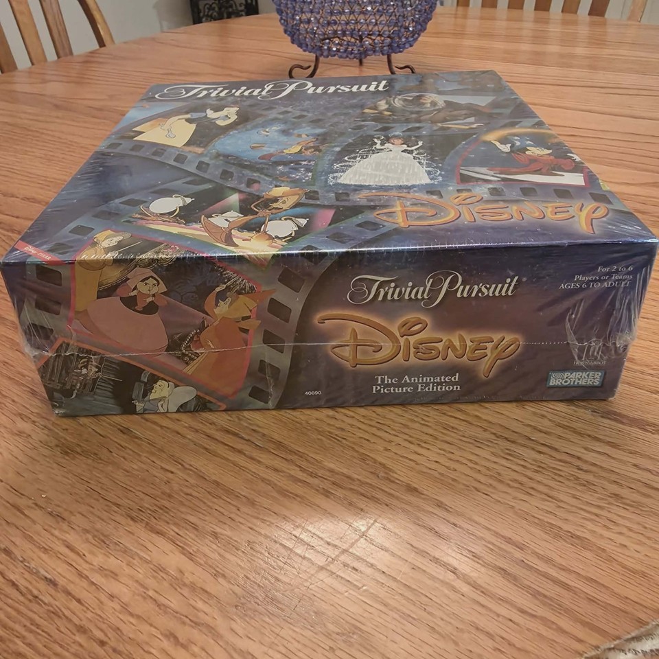 TRIVIAL PURSUIT DISNEY ANIMATED PICTURE EDITION 2002 NEW SEALED | eBay