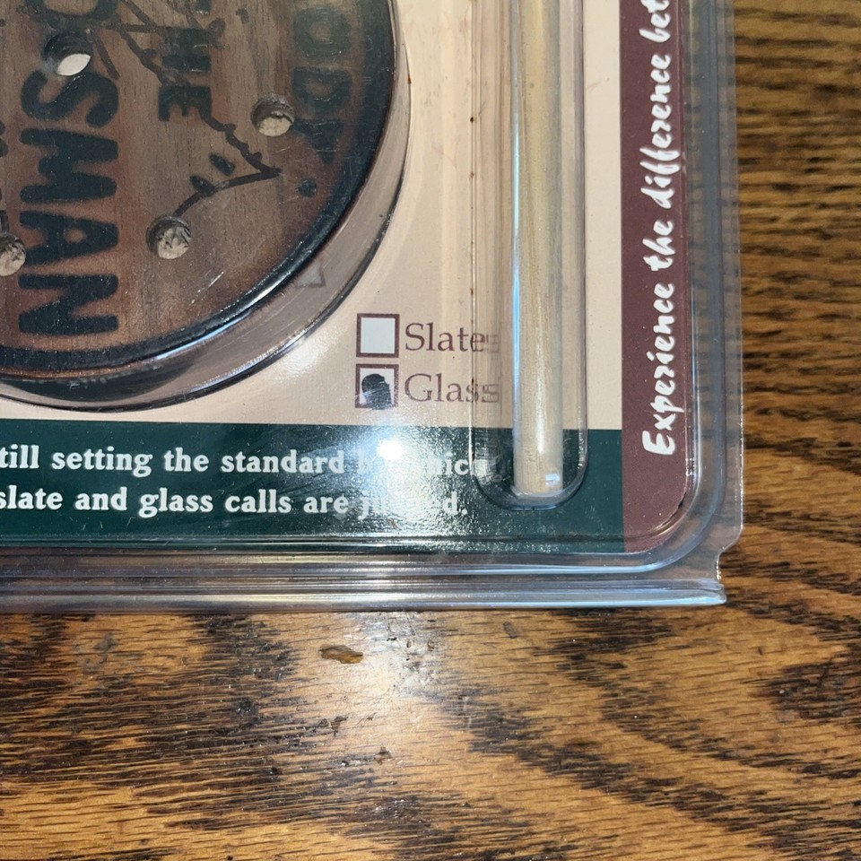 CODY Woodsman Turkey Call Glass Pot Call w/ Striker Turkey Call Rare ...