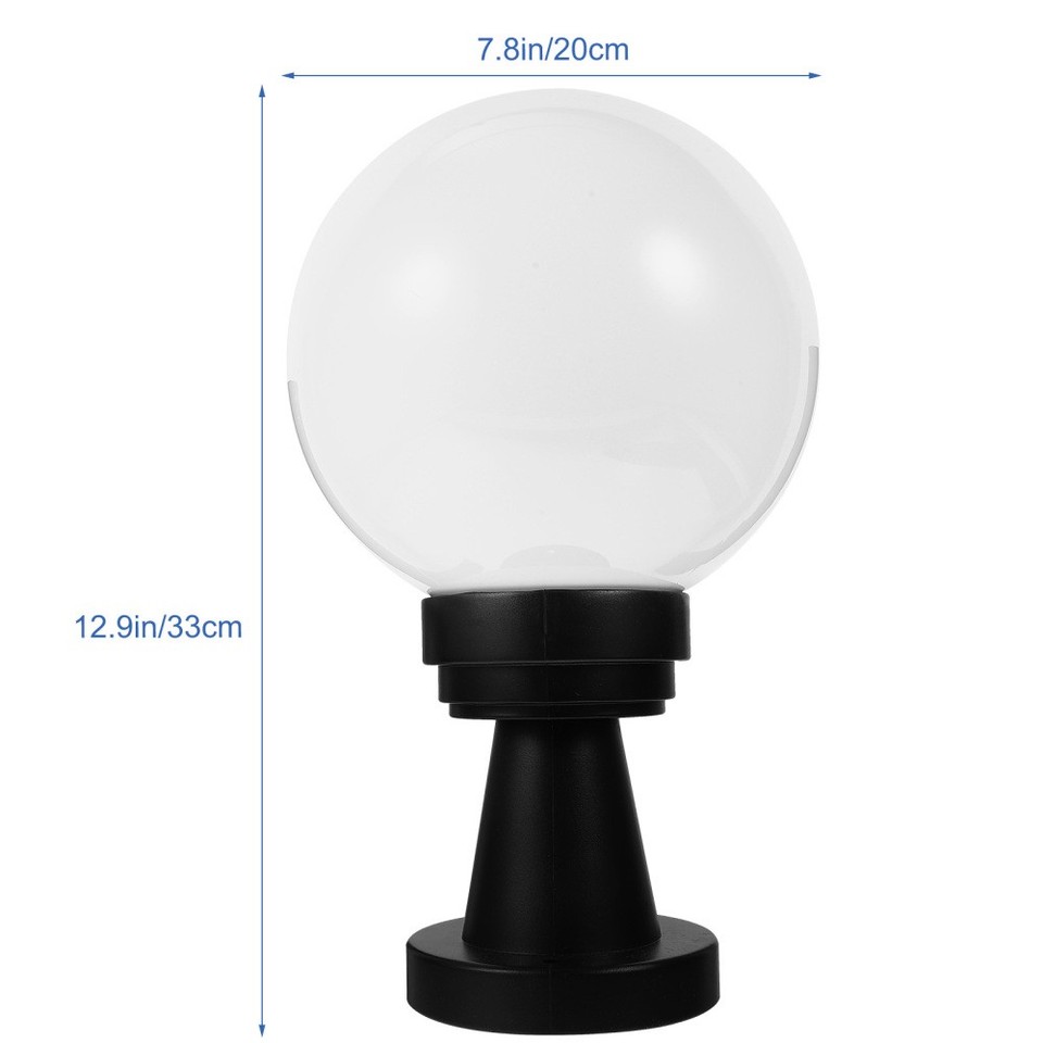 Fence Post Led Lights Landsance Lamp Posts Outdoor Lighting Garden for ...