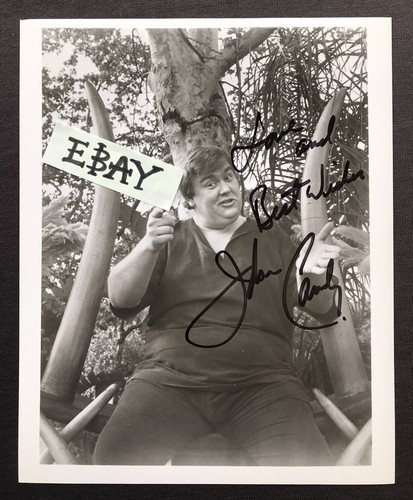 JOHN CANDY signed Photo orig autograph SCTV Uncle Buck Planes Trains ...