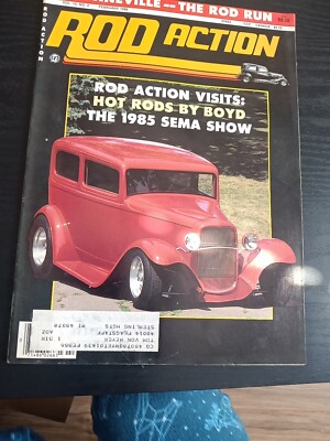 Vintage Rod Action Magazine February 1986 | eBay