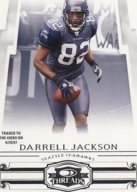 2007 Donruss Threads - Darrell Jackson #43 for sale online | eBay