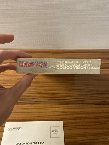 DONKEY KONG - Colecovision BOX AND GAME RARE SEE PICS | eBay