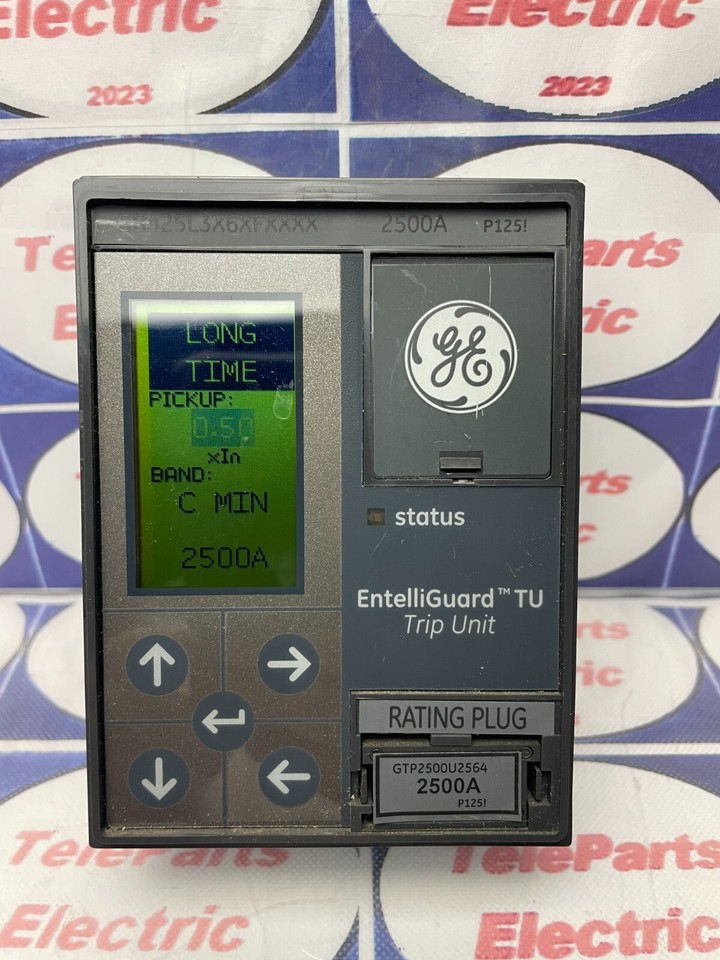 GE GB425L3X6XFXXXX 2500 AMP EntelliGuard TU Trip Unit Rating Plug 2500 ...