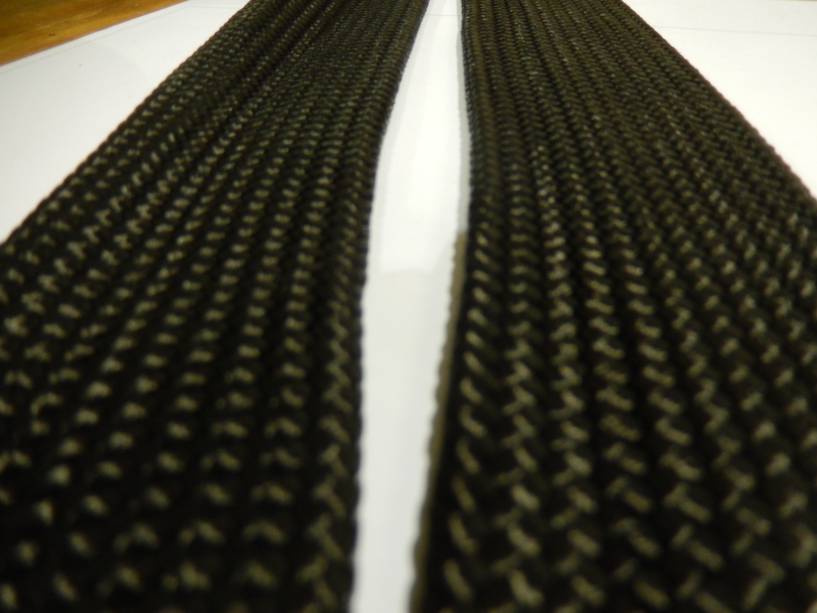 Nylon Braided Multifilament Sleeving, Black, Wire Harness Covering ...