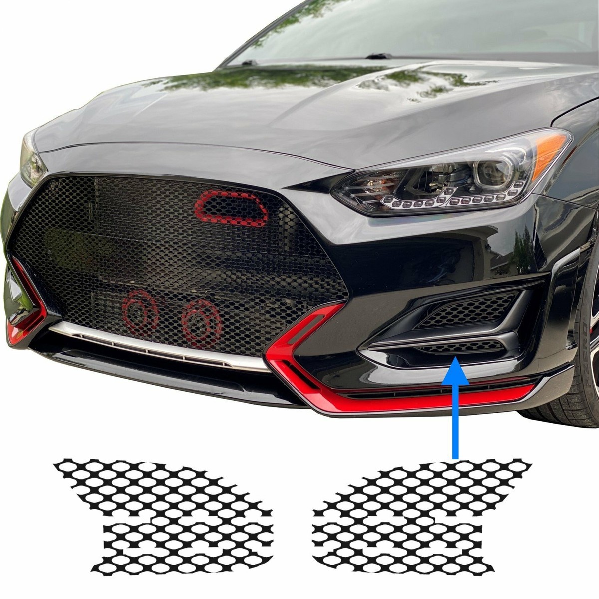 Hyundai Veloster Custom Grill
