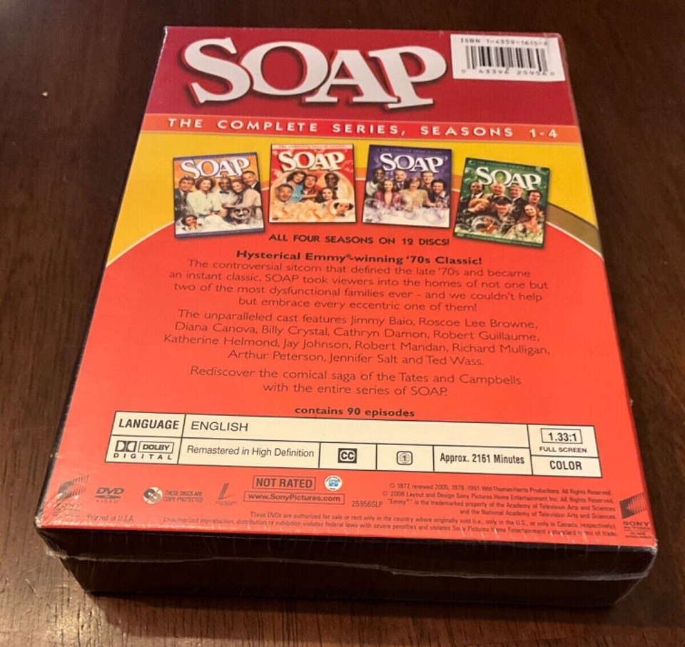 Soap - The Complete Series (DVD, 12-Disc Set, 90 Episodes) Billy ...