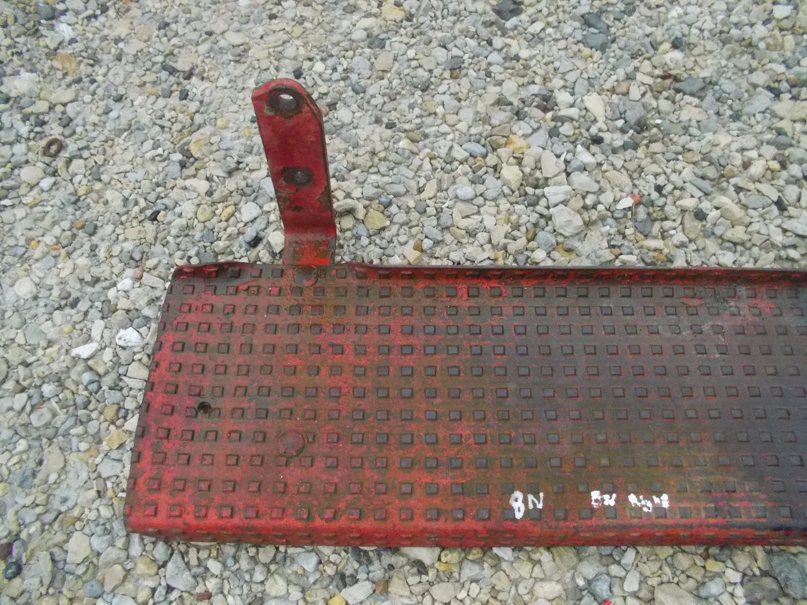 Ford 8N tractor 8 N Original right foot step rest platform /& bracket ...
