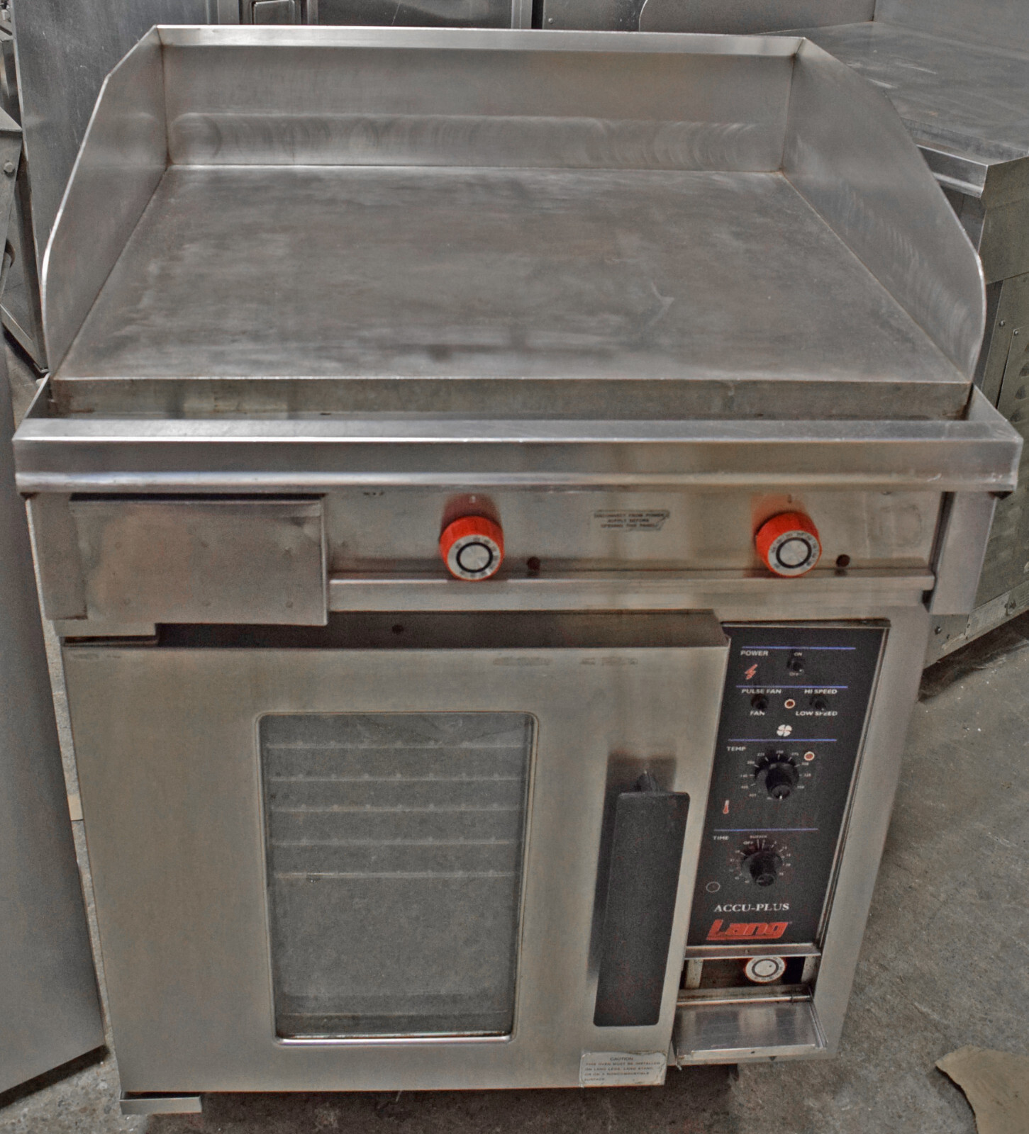 Lang RT30F-208VCF 30″ Commercial Electric Range with Griddle 3 phase ...