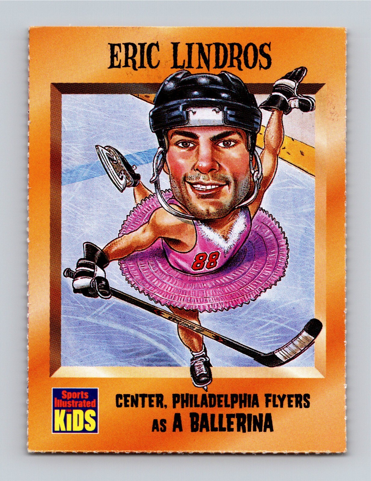 Eric Lindros Sports Illustrated for Kids #623 HOF Flyers | eBay