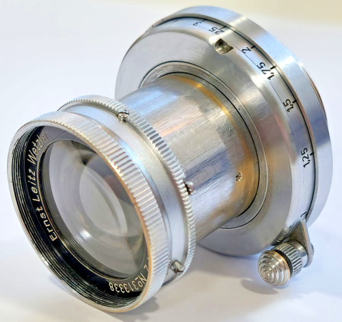 Excellent Leitz Leica Summar 50mm 5cm f/2 Collapsible Lens for L39 ...