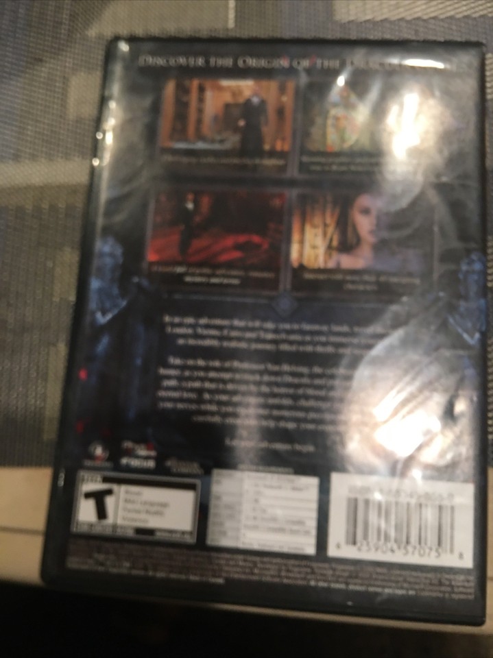 Dracula Origin PC Video Game 2008 Vampire Role Playing Adventure 625904570758| eBay