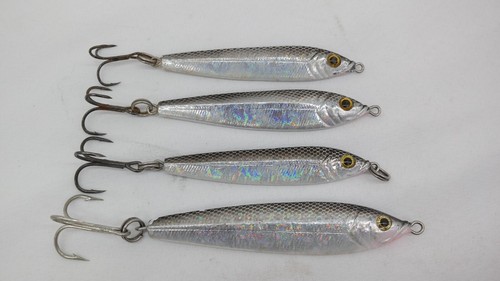 Mega Bait Metal Jig Saltwater Fishing Lures Lot of 4 TF | eBay