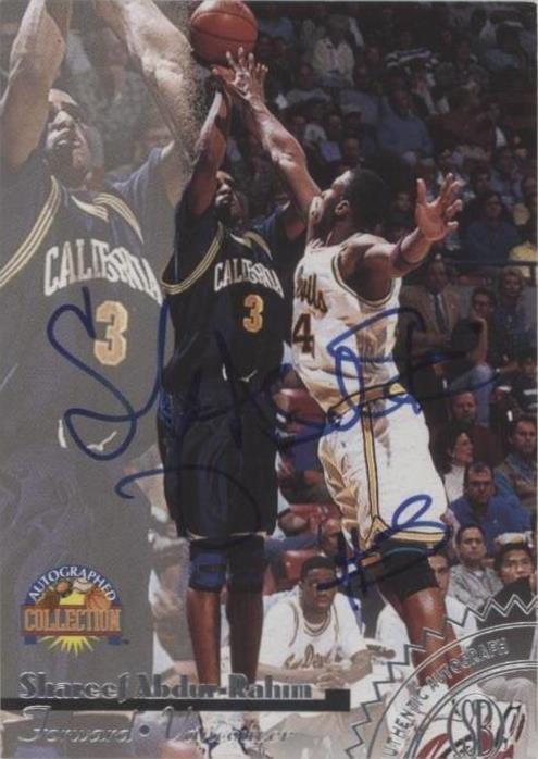1996 Score Board Autographed Collection - Autographs Shareef Abdur ...