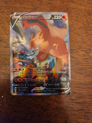 Charizard V (Alternate Full Art) 154/172 Swsh09: Brilliant Stars Holo ...