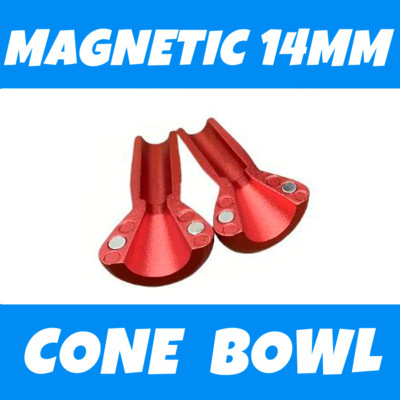 Magnetic Split 14mm Cone Bowl Funnel Slider Piece | eBay Australia