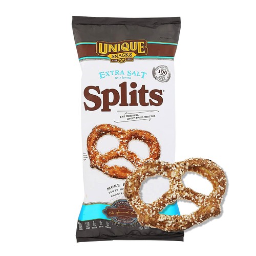 Extra Salt Splits Pretzels, Original Split-Open Pretzels, Delicious ...