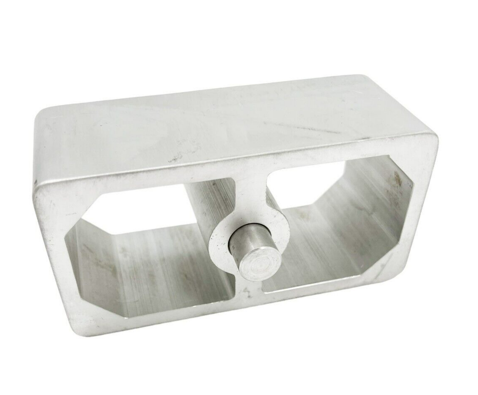 Pair 2" Inch Aluminum Extruded Leaf Spring Lowering Blocks w/ U-Bolt ...