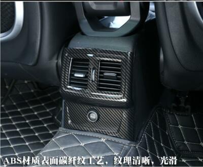 Car Accessories For BMW X1 2016 Parts Rear Air Vent Panel Cover Frame ...
