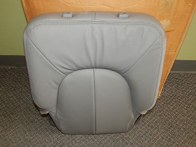 New OEM 2000-2004 Ford Excursion Seat Back Pad Gray Leather ...