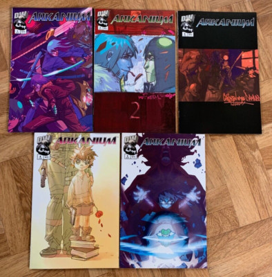 ARKANIUM 1-5 COMPLETE SET DREAMWAVE VERY FINE/NEAR MINT (Z15) | eBay