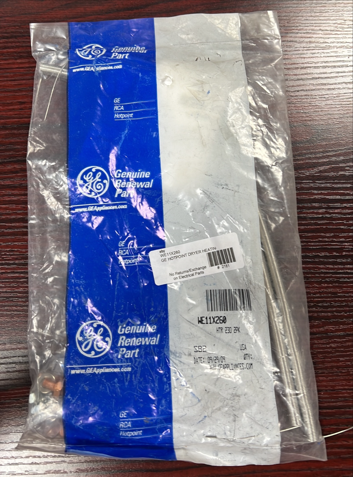 WE11X260 GE DRYER HOTPOINT ELEMENT RESTRING KIT | eBay