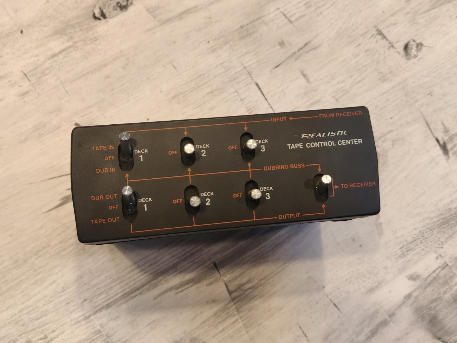 RadioShack Realistic 42-2105 Tape Control Center A10 for sale online | eBay