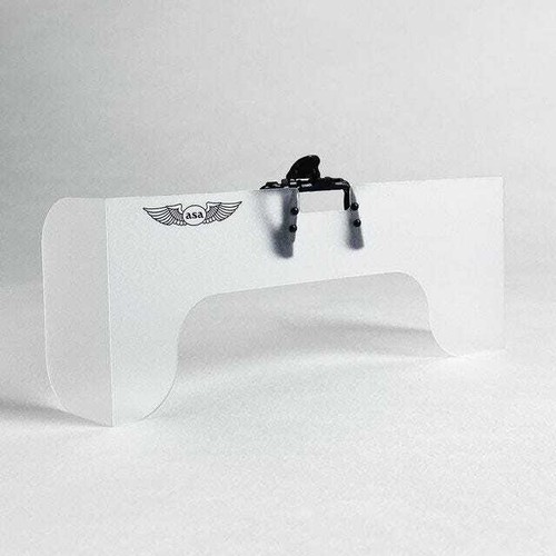 ASA OVERCASTER IFR VIEW LIMITING DEVICE For ALL Glasses & Sunglasses p ...