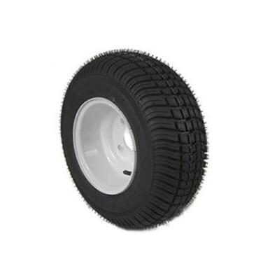Load Star Tire and Wheel Assembly 205/65-10 - 4 Hole - White Rim 3H370 ...