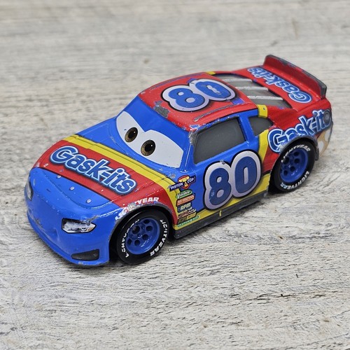 Disney Pixar Cars Rex Revler #80 Gask-its Piston Cup Racer Diecast 1:55 ...