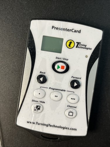 125 Turning Technologies TurningPoint Response Cards RF RCRF-02 CD ...