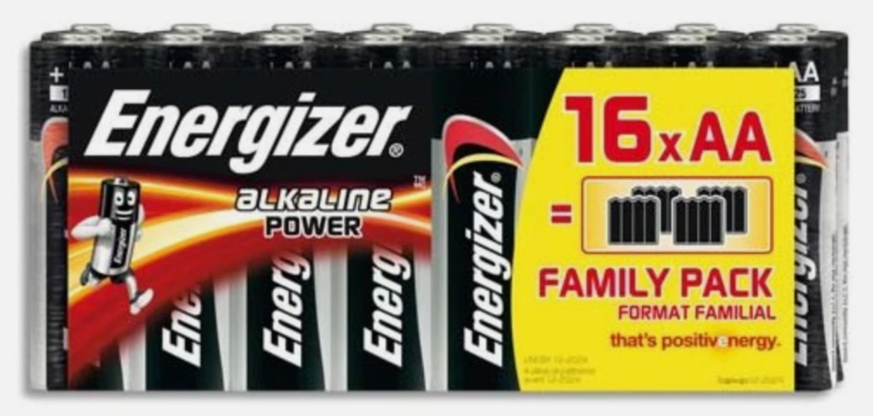 48x Energizer AA Alkaline Power Batteries Family Pack LR6 MX1500 Longes ...