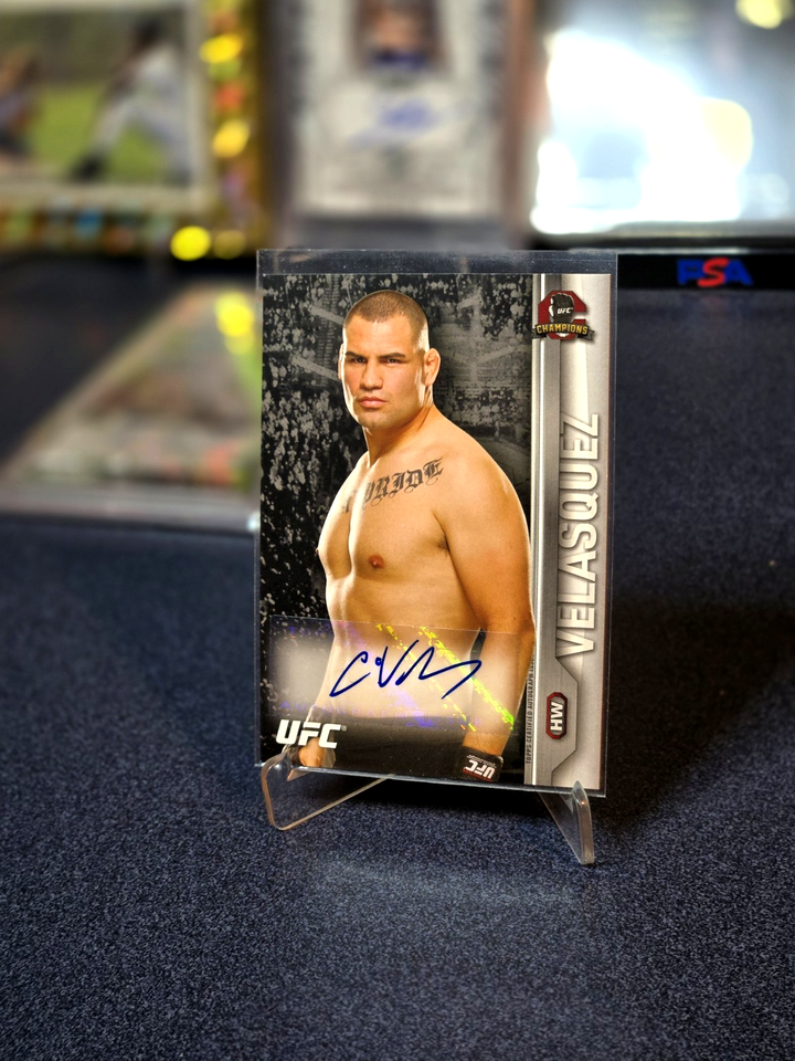2015 Topps UFC Cain Velasquez # FA-CV Certified Autograph | eBay