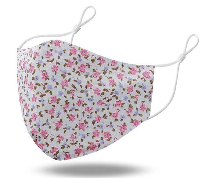 Face Mask Cover Fashion Reusable Washable Breathable Cloth Covering ...