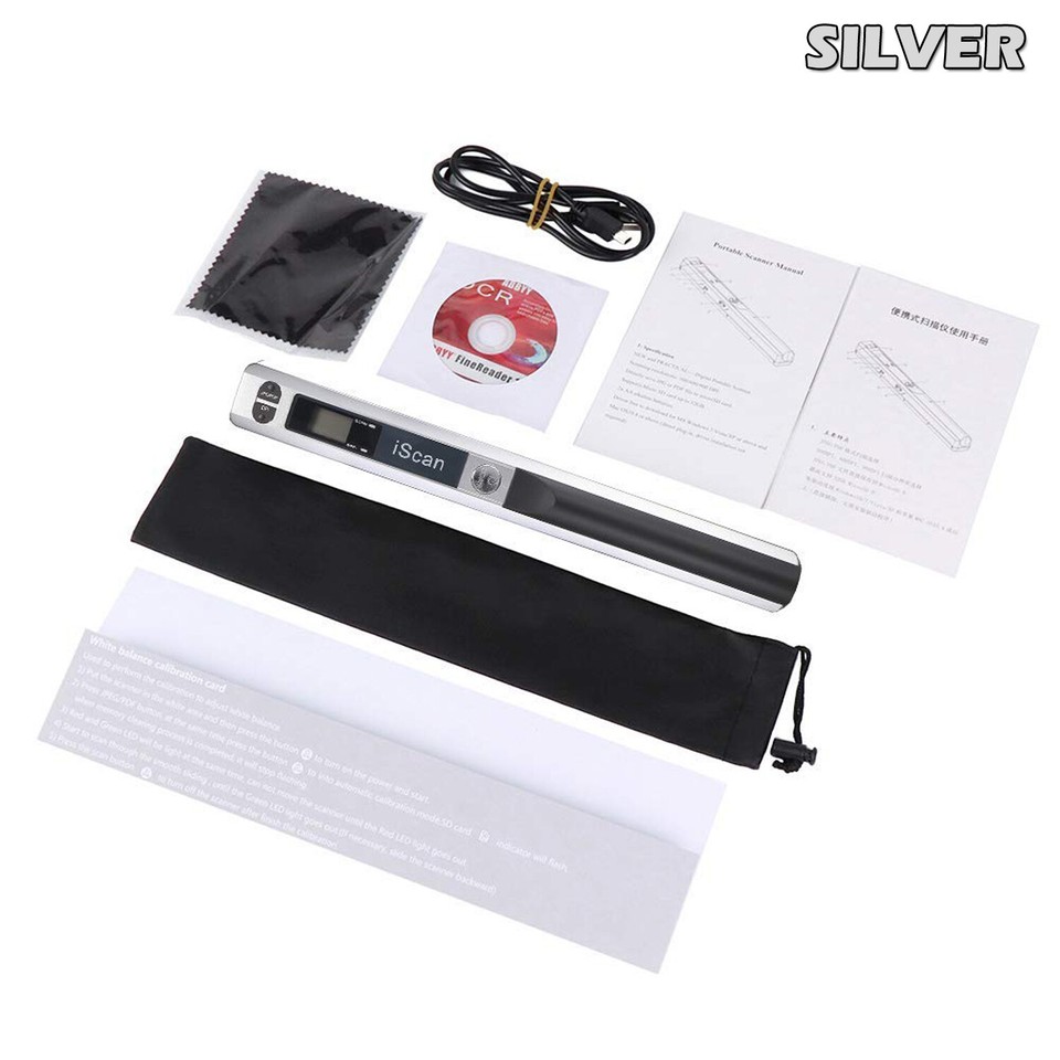 MUNBYN 900 DPI Document Photo Scanner A4 Portable Scan to PDF JPG w 16GB SD Card | eBay