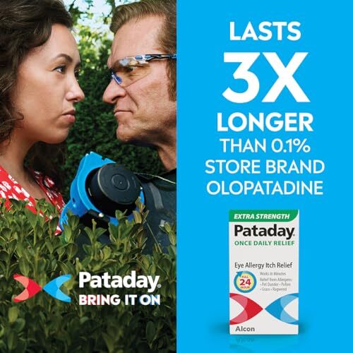 Pataday Once Daily Relief Extra Strength Eye Allergies Itch Drops 2 ...