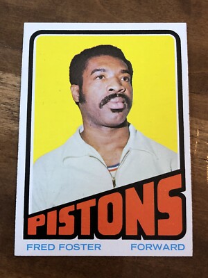 1972-73 Topps Fred Foster #66 NM | eBay