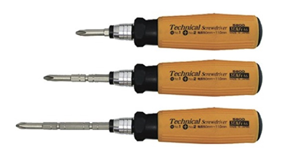 SUNFLAG 3 STEP LENGTH SCREWDRIVER(PH1&2) 5800 | eBay