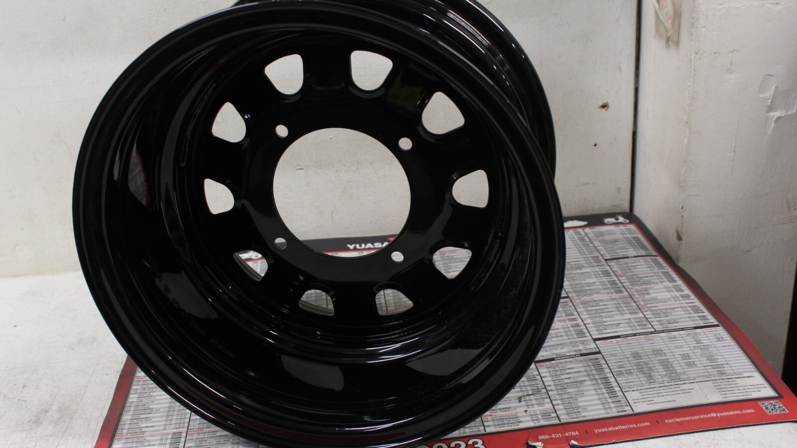ITP Delta Steel Wheel 12x7 4+3 Offset 4/137 Black 1225573014 NEW | eBay