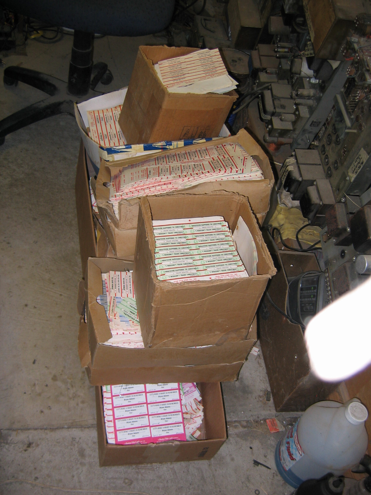 SEEBURG WURLITZER ROCKOLA AMI JUKEBOX STAR TITLE STRIPS ONE THOUSAND OF ...