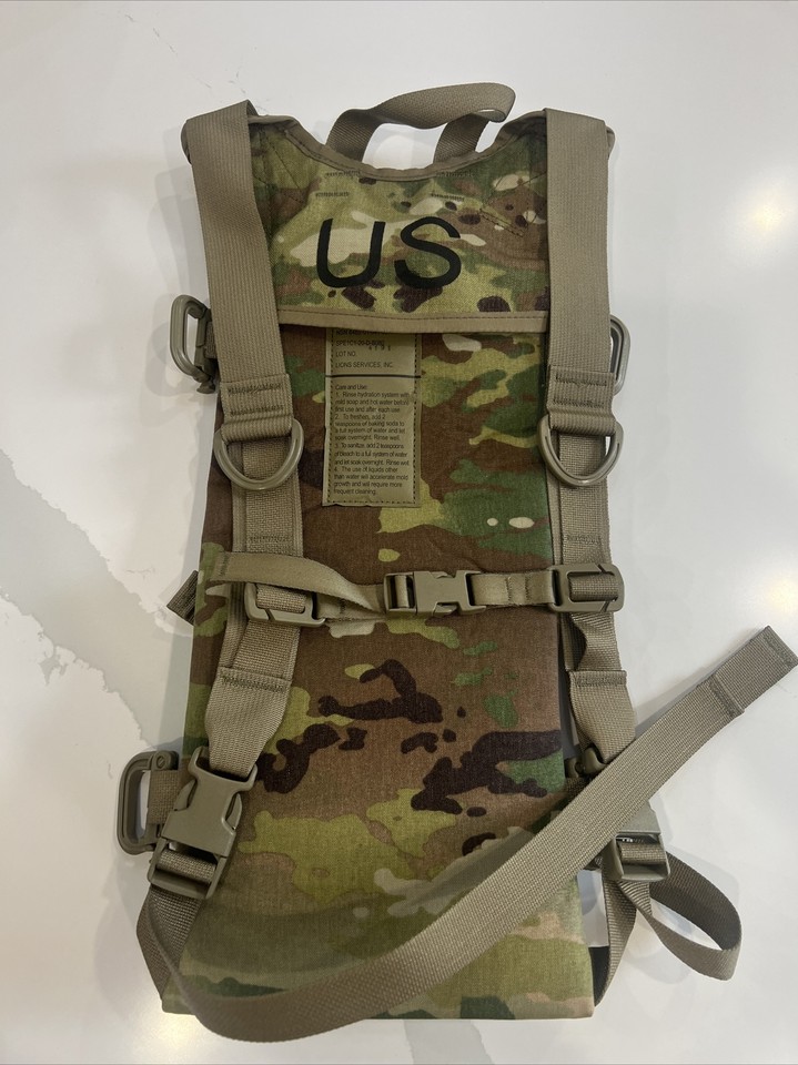 USGI OCP Multicam Army Issue Molle II Hydration System Carrier ...