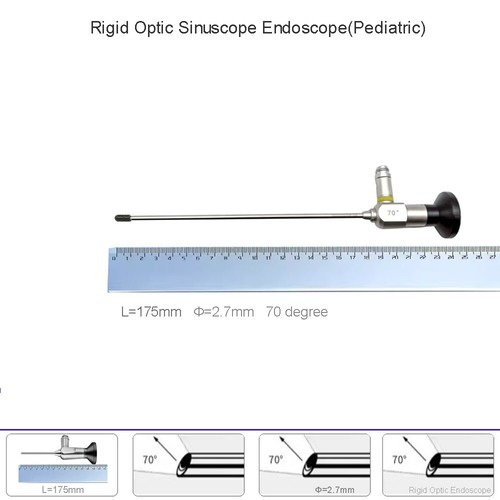 70° 2.7*175mm HD Pediatric Sinuscope Endoscope-Medical ENT Diagnosis ...