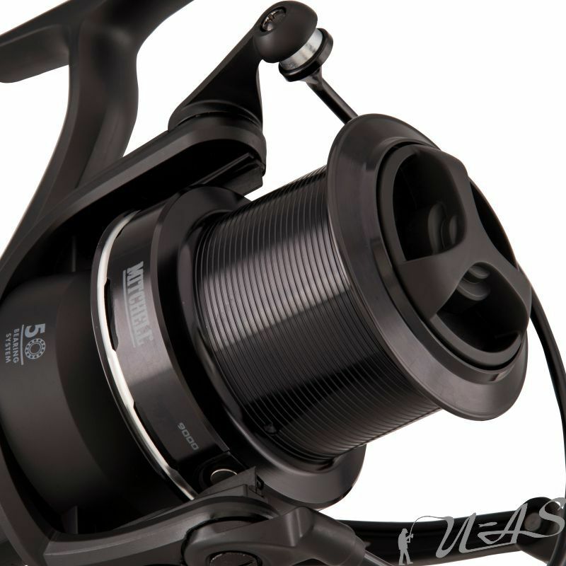 MITCHELL MX6 9000 Freilauf Rolle Plus Gratis Aluminium E-Spule Karpfen ...