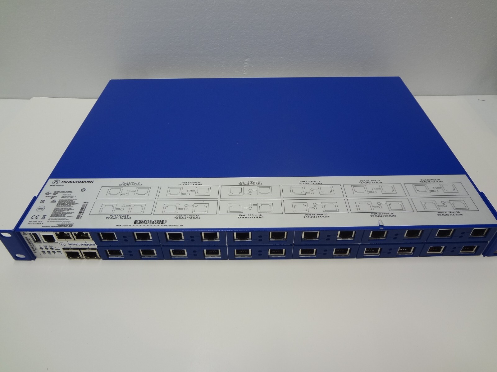 Belden-Hirschmann Mach 1030 Rackmount Modular Switch | eBay