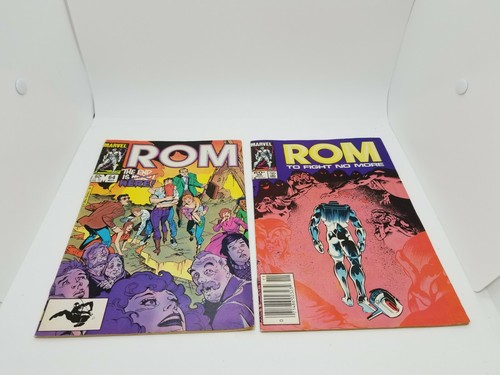 Vintage Marvel Lot Of 2 Rom Comic Books #48 #64 Marvel Steve Ditko Art ...