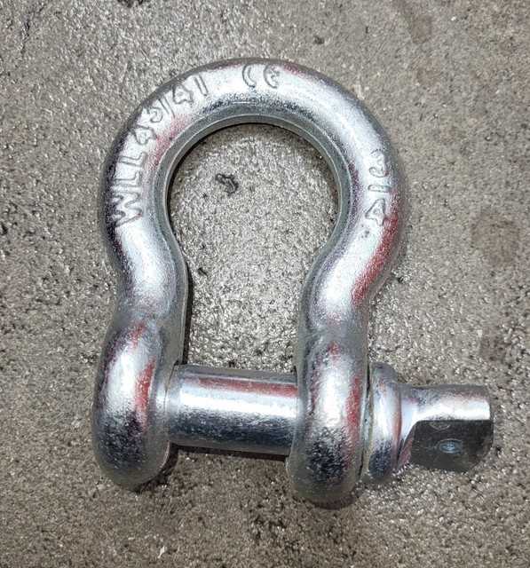 Smittybilt WLL43/4T Steel 4 Ton Capacity 3/4" Clevis /Screw Pin Shackle ...