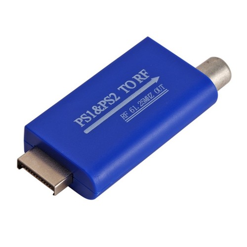 For PS1 PS2 to RF Converter PS Port to Old Cable TV Signal Adapter For ...
